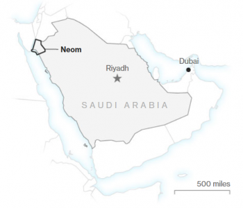 NEOM Location by the Red Sea in Saudi Arabia | Mega-City Vision 2030